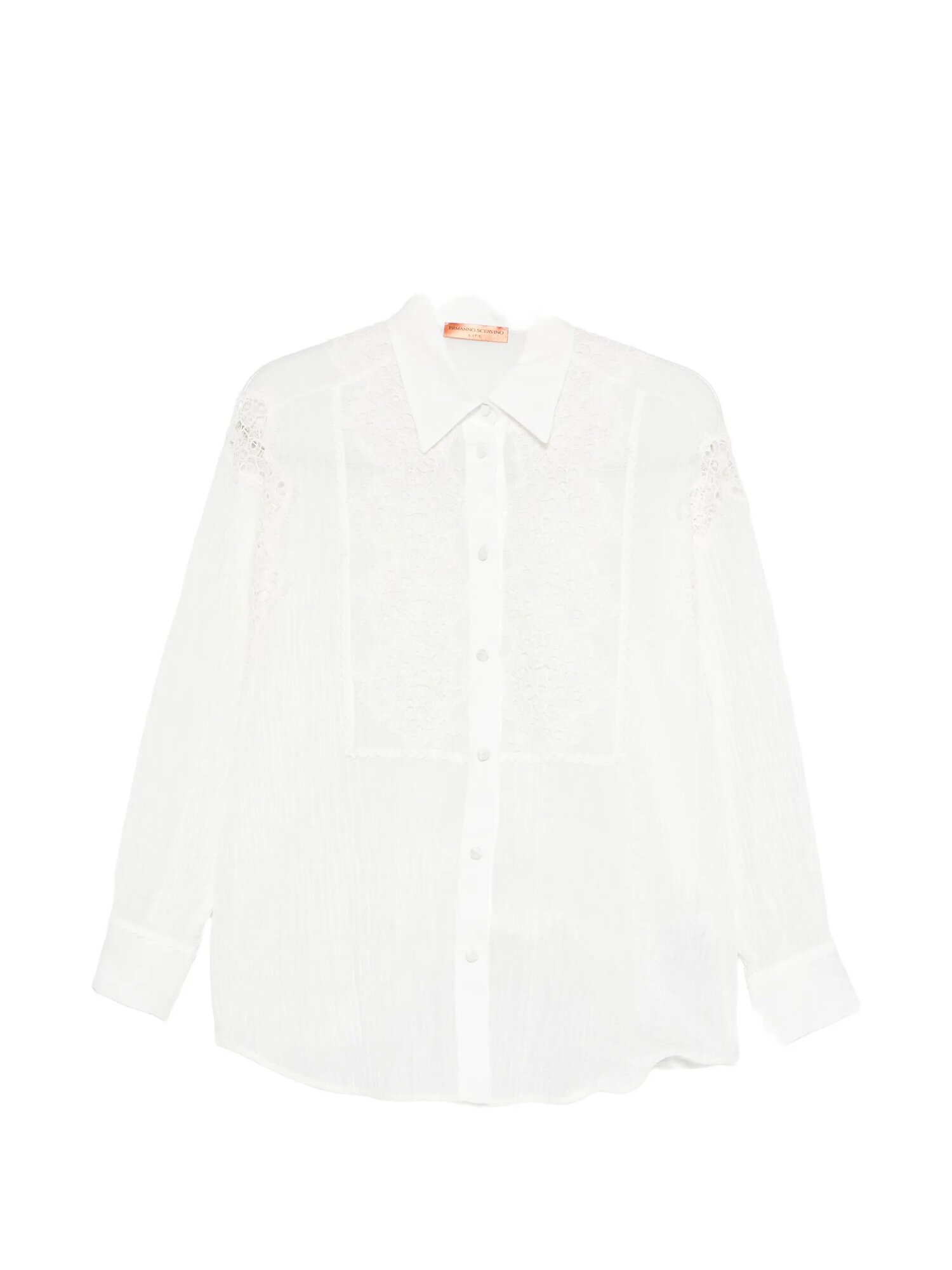 Рубашка Lace-detail shirt