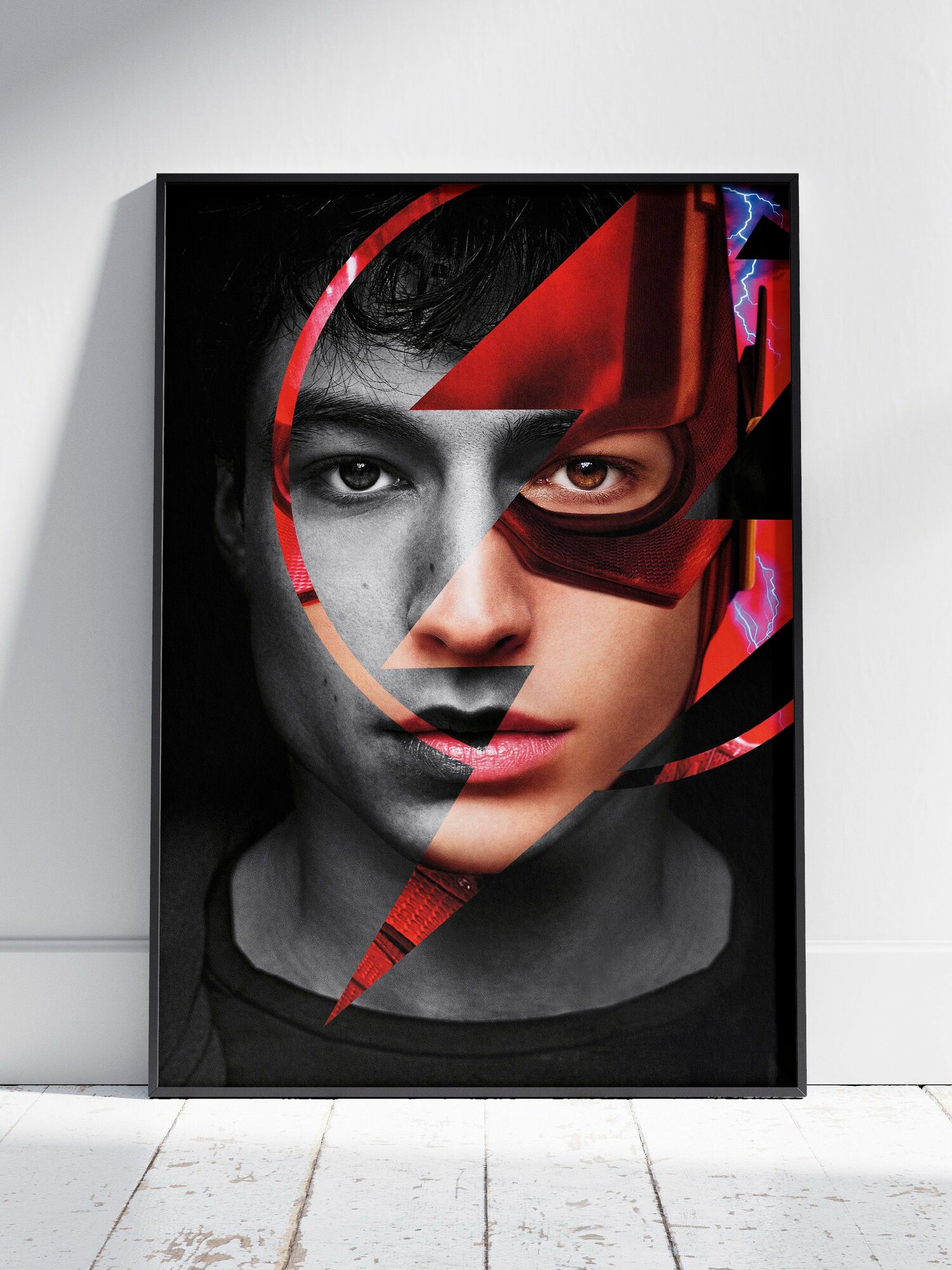 Плакат на стену для интерьера Эзра Миллер (Ezra Miller 4) - Постер по актеру фильма, кино, сериала формата A4 (21x30 см)