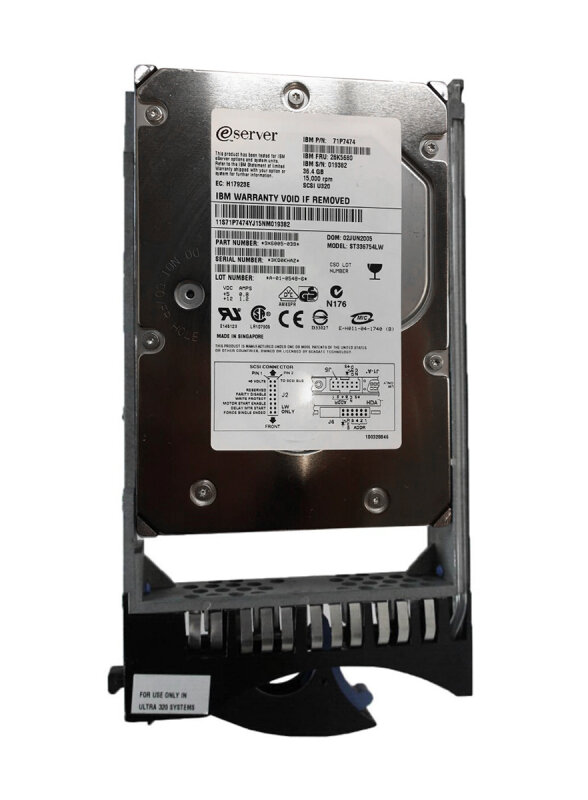 Жесткий диск IBM 146,8Gb 15000 U320SCSI 3.5" HDD 9X4006-039