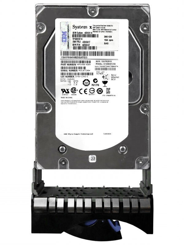 Жесткий диск IBM 43X0817 300Gb SAS 3,5" HDD