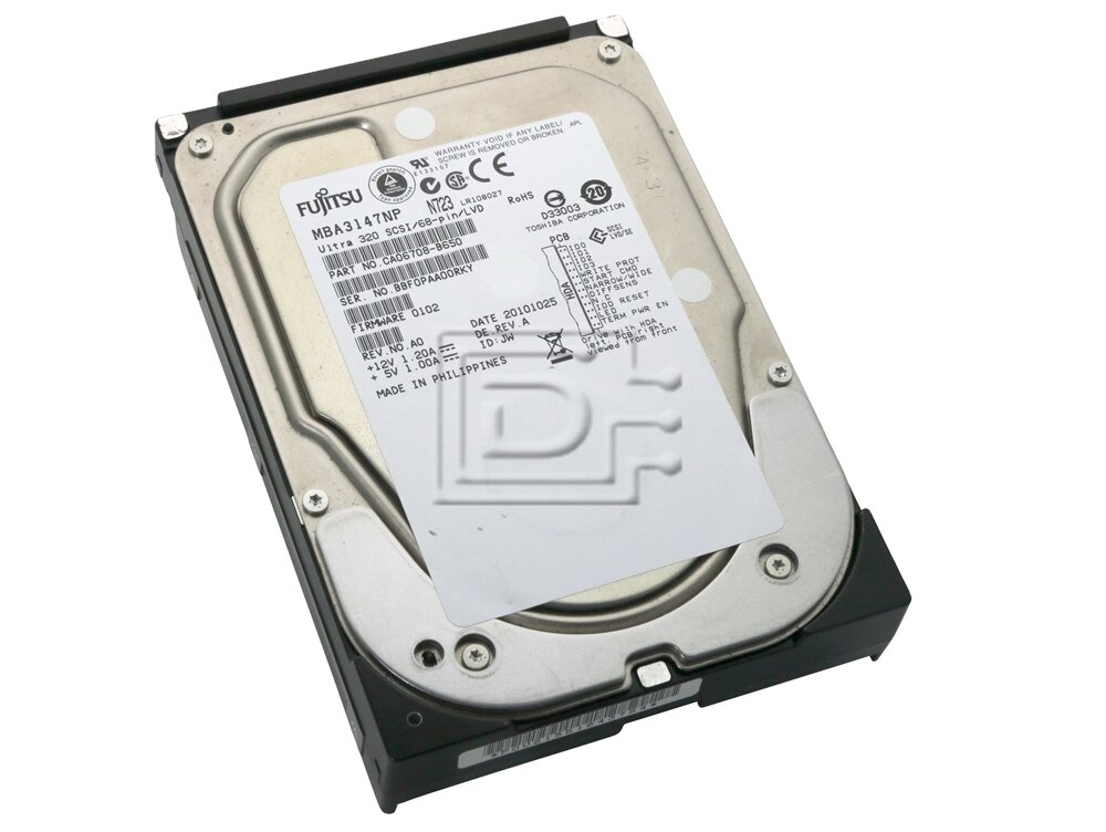 Жесткий диск Fujitsu CA06708-B650 147Gb U320SCSI 3.5" HDD