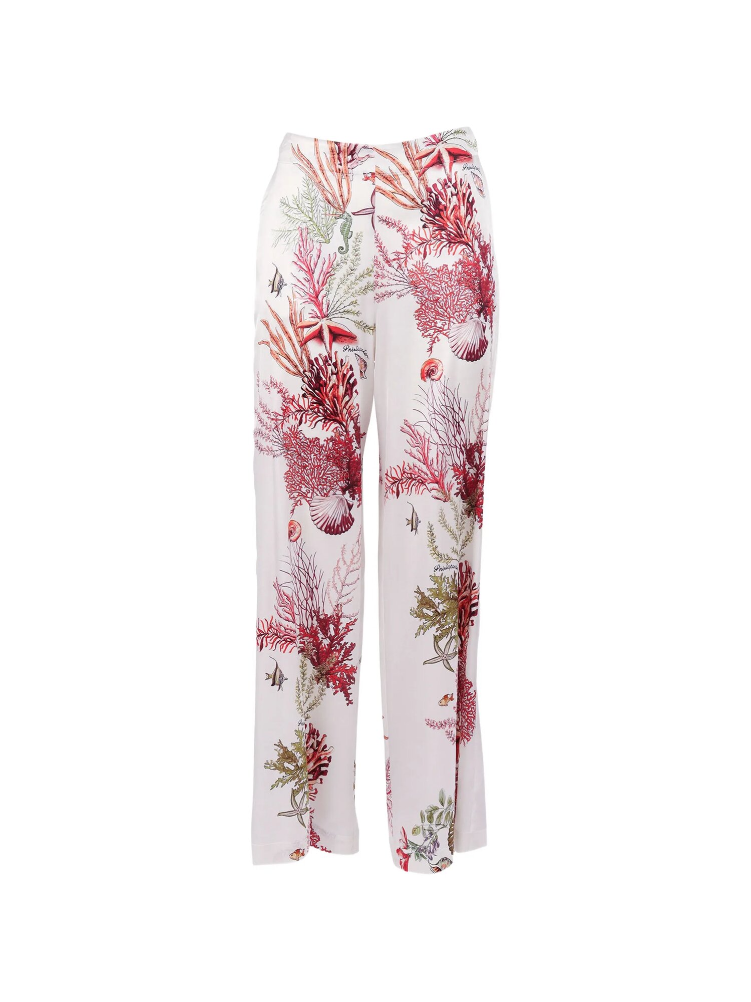 Брюки Floral-print palazzo trousers