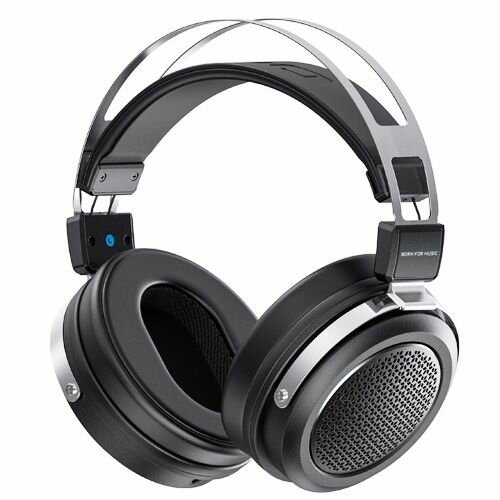 Наушники с микрофоном FiiO JT1 HI-FI полноразмерные 50мм - 1.2м 3.5/6.3мм чёрные