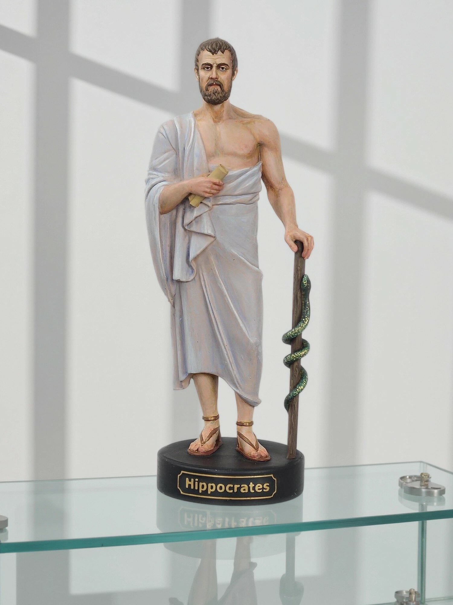 Фигурка декоративная, "Вернисаж истории", Гиппократ (ручная роспись)