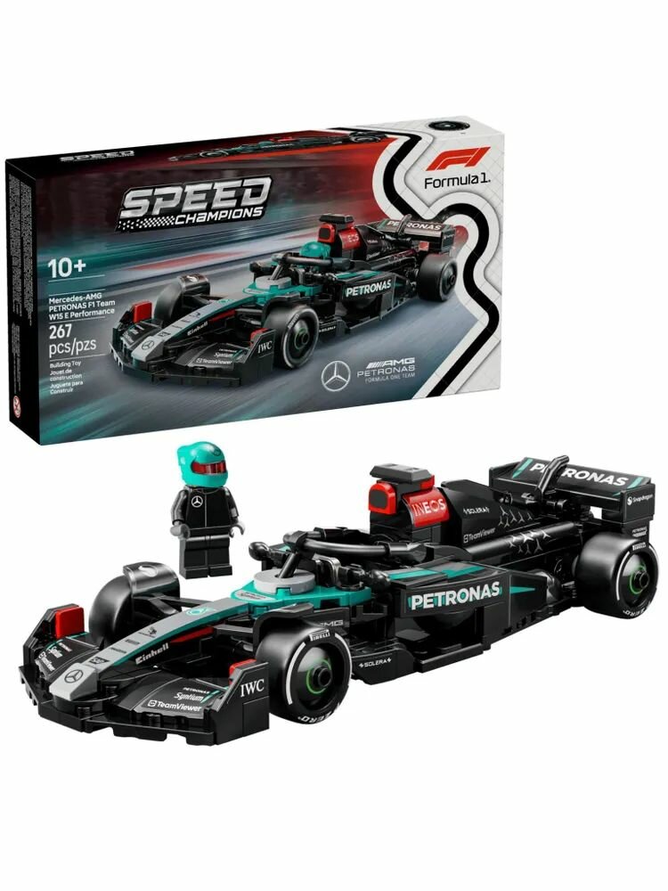 Конструктор Формула1 Mercedes AMG Petronas W15 / Formula 1 / 267 деталей