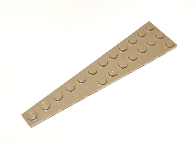 Деталь Lego 47397 Wedge, Plate 12 x 3 Left