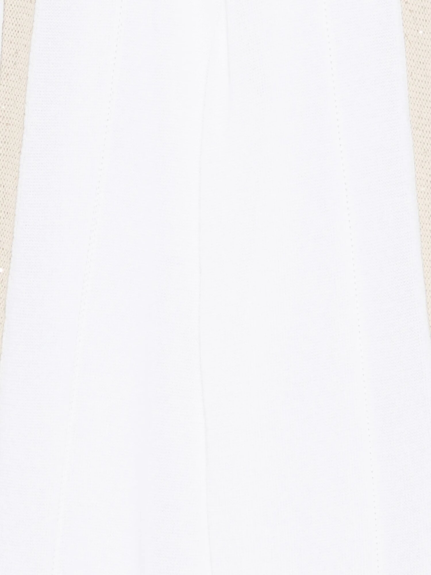 Брюки Lorena Antoniazzi Side-stripe trousers, размер 46, бежевый/белый — фото 1