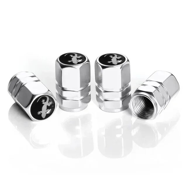 Алюминиевые Колпачки Для Ниппелей Автомобильных Шин, Заглушки Для Вентилей Колес, Колпачки Silver-H