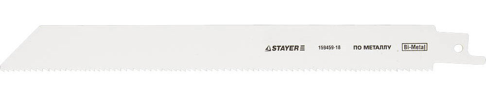 STAYER S1122EF, L-180/225. Bi-Met, полотно для сабельной пилы (159459-18)
