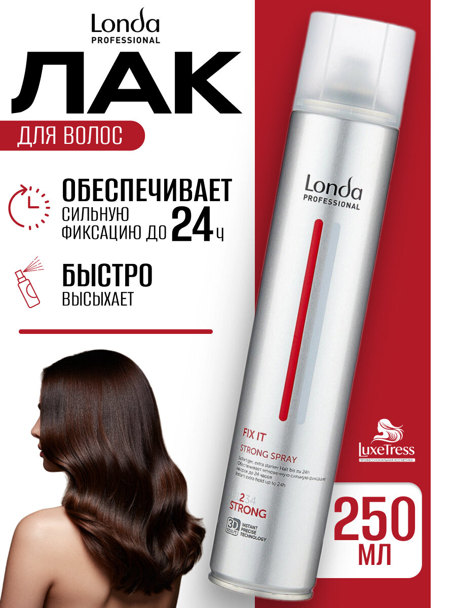 Лак для волос Londa Styling "Fix It", сильная фиксация, 250мл