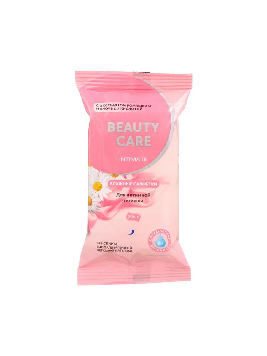 БиСи (Beauty Care) Салфетки влажные для интимной гигиены с э