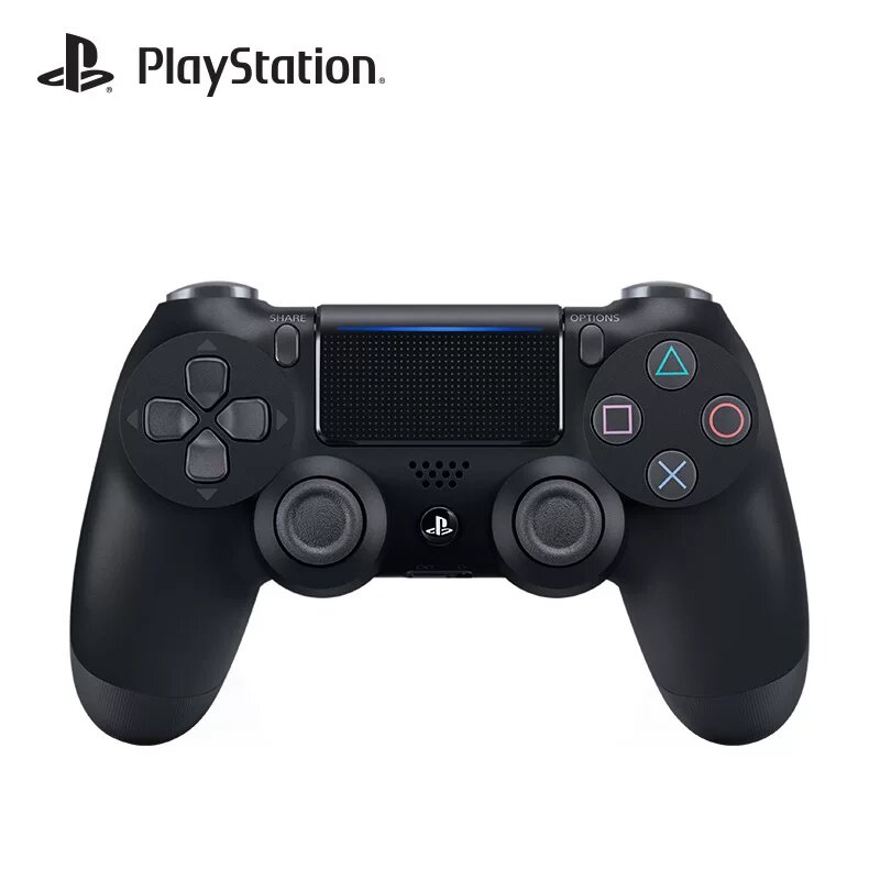 Черный PS4 Pro Беспроводной Контроллер Bluetooth для ПК, Steam, iOS Игровых Аксессуаров - Оригинальный Новый
