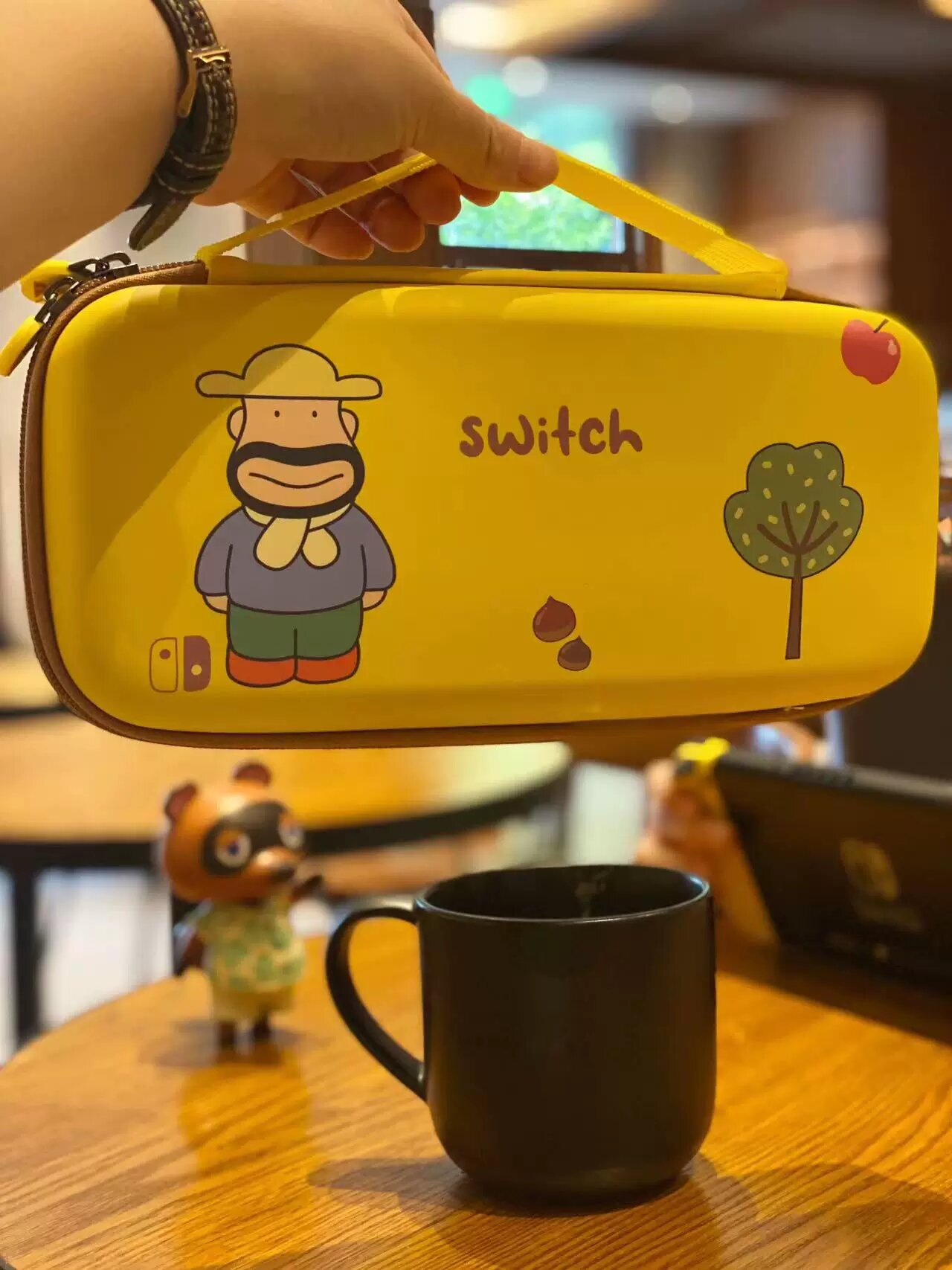 Сумка-органайзер для Nintendo Switch поколения 2 с шапкой-кошачьей лапой, премиальный защитный аксессуар