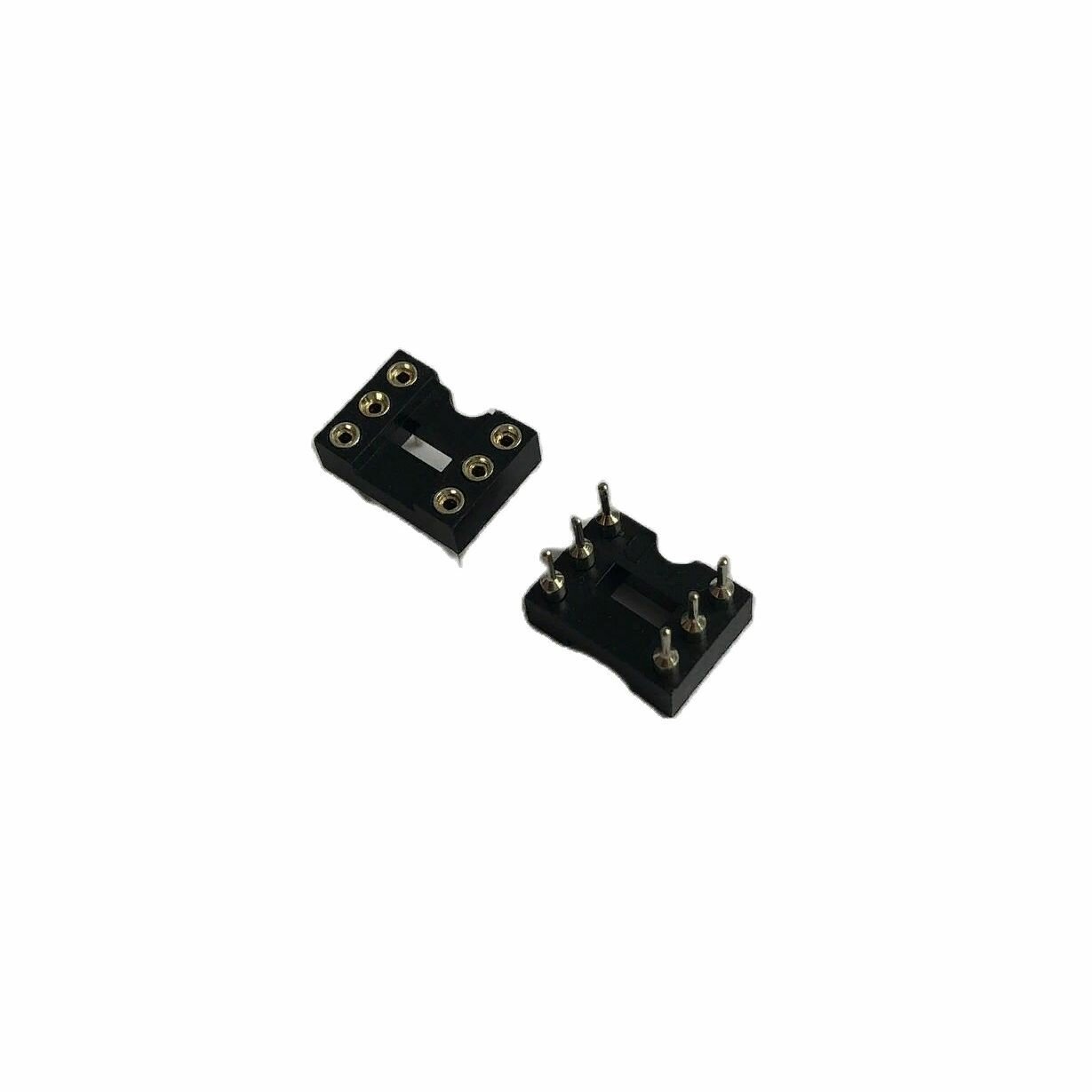 2 шт Панелька для микросхемы SCSM-6 TRS-6