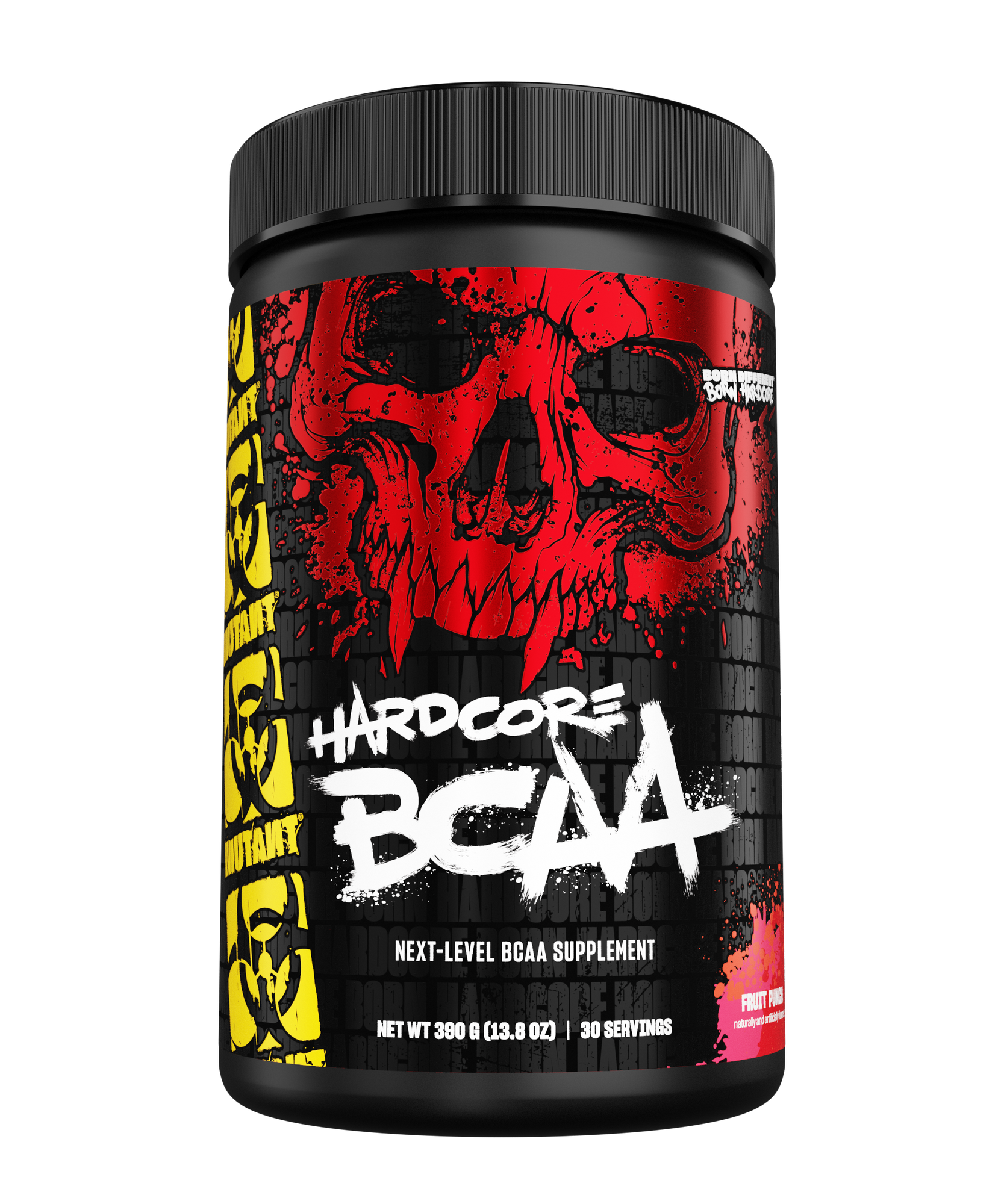 Незаменимые аминокислоты Мутант хардкор БЦАА 390 гр Фруктовый пунш /Mutant HARDCORE BCAA