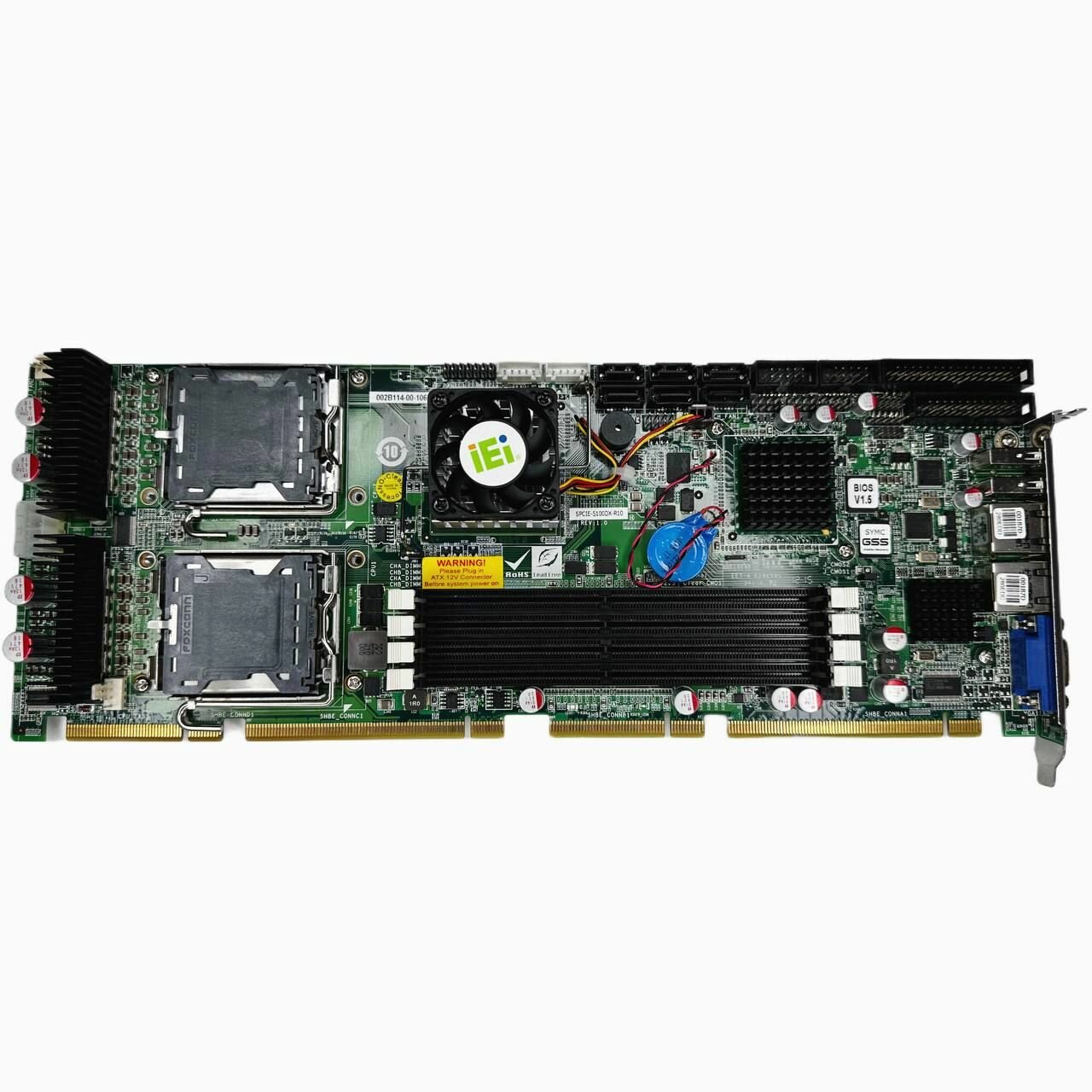 SPCIE-5100DX-R10, серверная процессорная плата PICMG 1.3 IEI