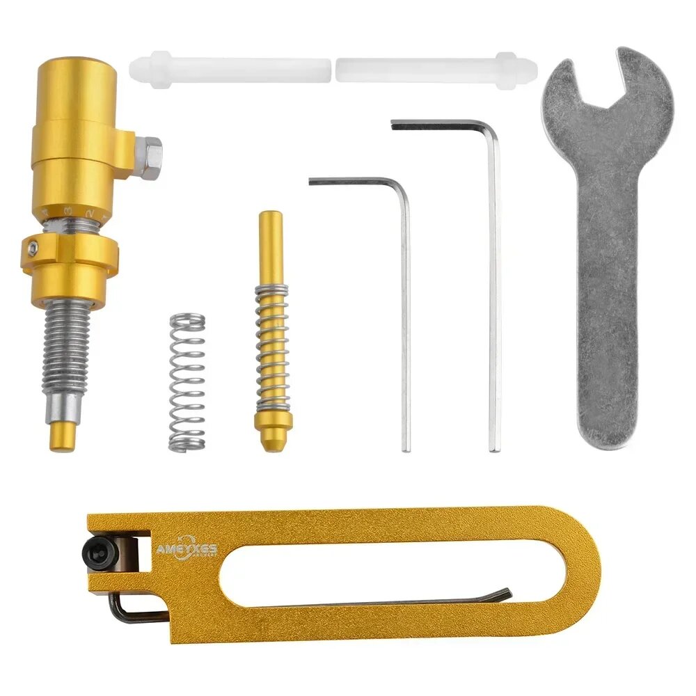 AMEYXGS Магнитная подставка для стрельбы из лука, набор плунжеров Желтый, Yellow set