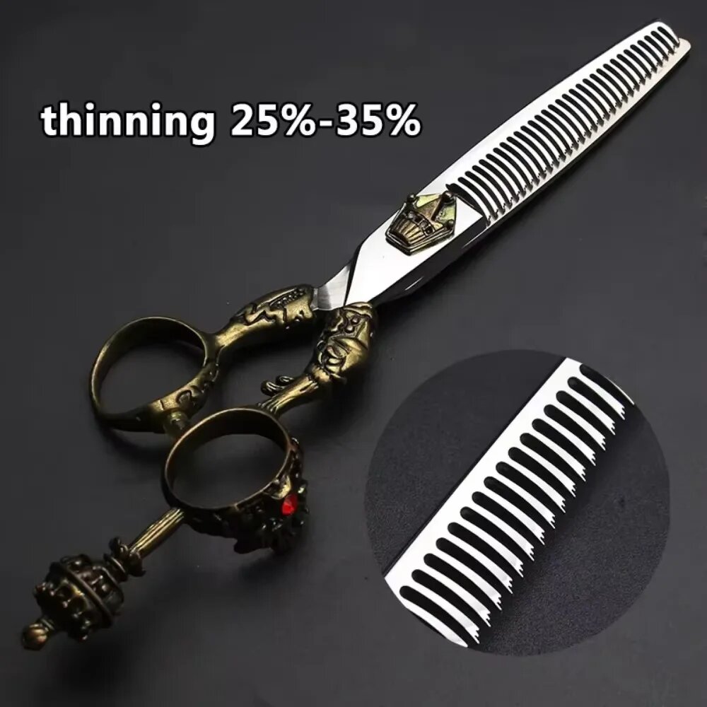 Ножницы для волос SHANTY 6" истончение 25-35%
