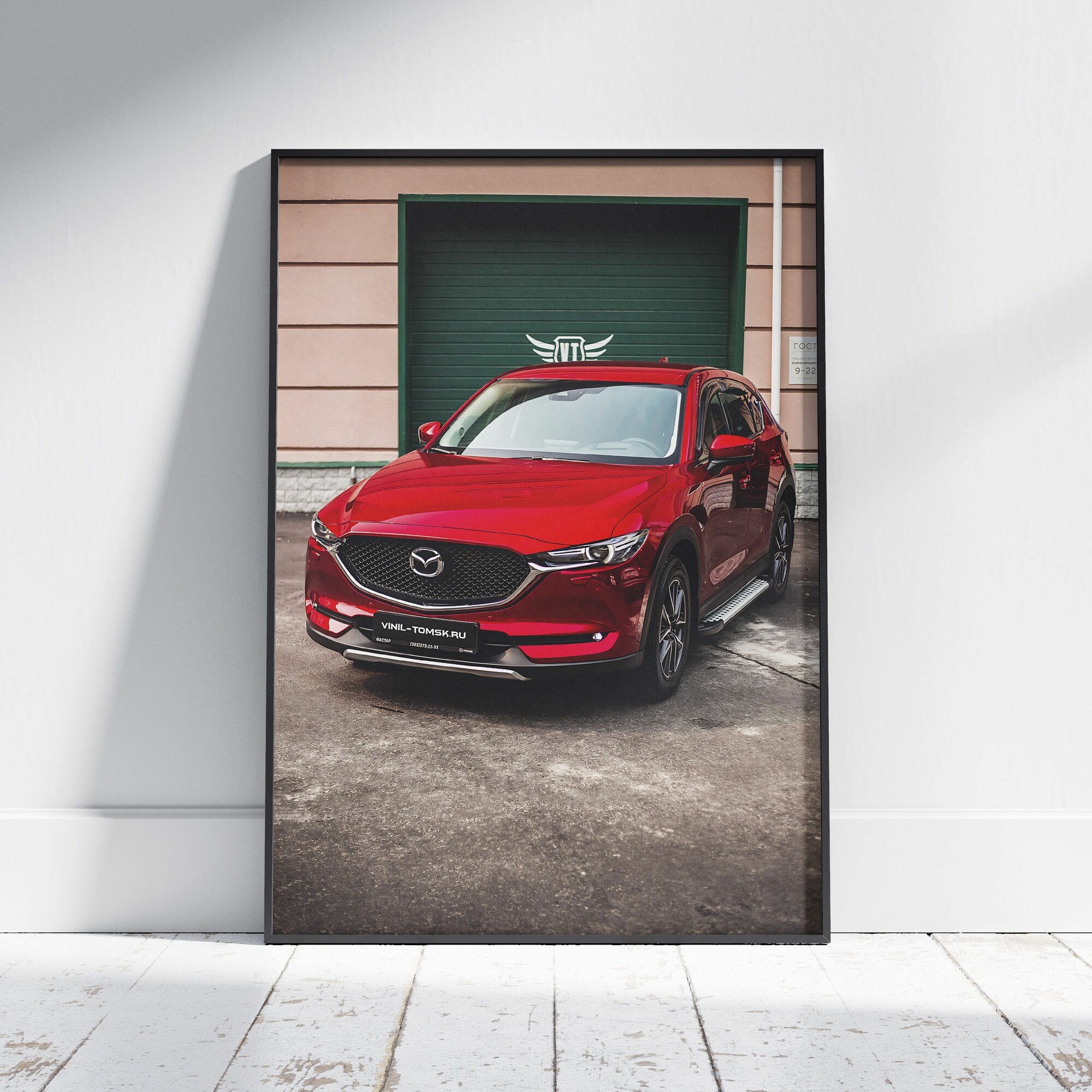 Плакат на стену для интерьера Машина (Мазда CX-5 10) - Постер по автомобилям формата А3 (30x42 см)