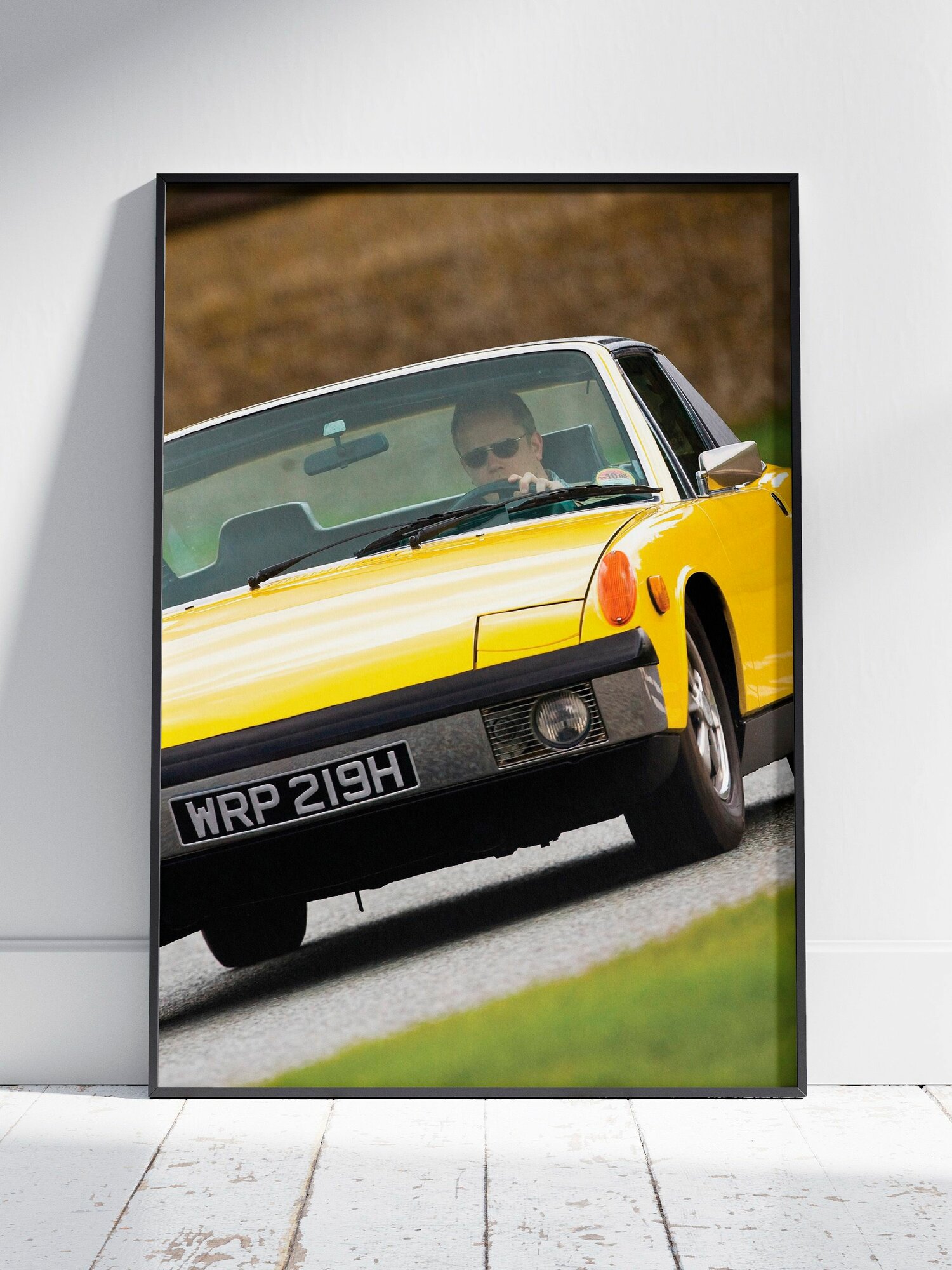 Плакат на стену для интерьера Авто и Мото (Порше 914 6 - Porsche 914 6 2) - Постер по транспорту формата A4 (21x30 см)