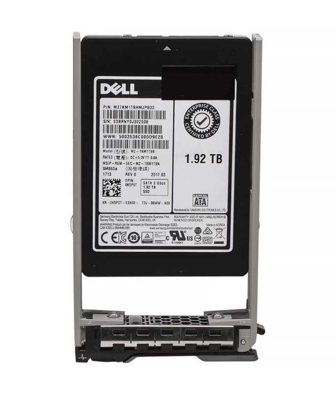 Жесткий диск Dell K5P0T 1.92TB SATAIII 2,5" SSD