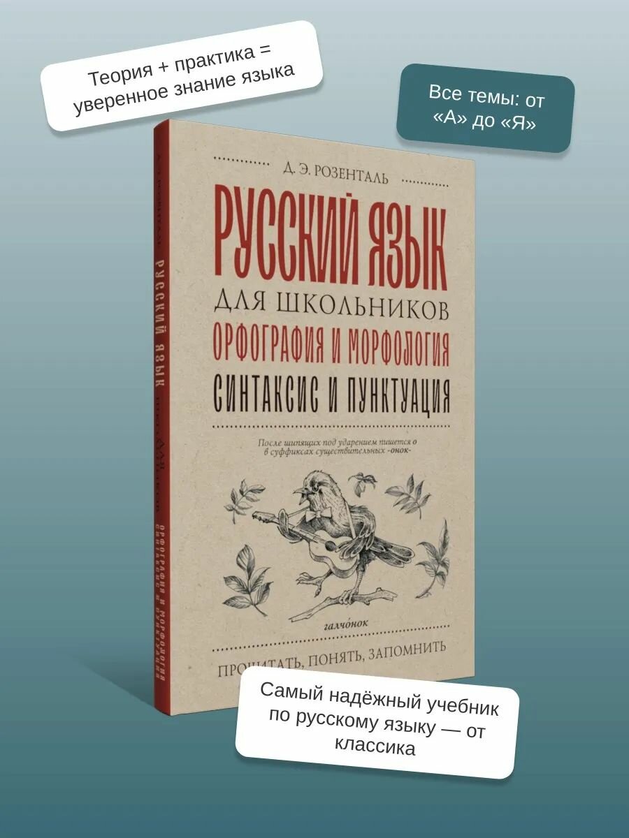 Русский язык для школьников. Орфография и морфология