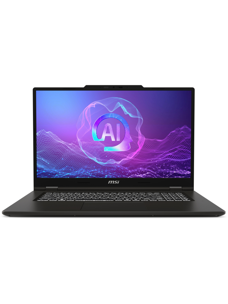 Ноутбук MSI 17.3" Venture A17 AI A2HMG-002XRU Ryzen 7 260/16Gb/SSD512Gb/noOS/серый