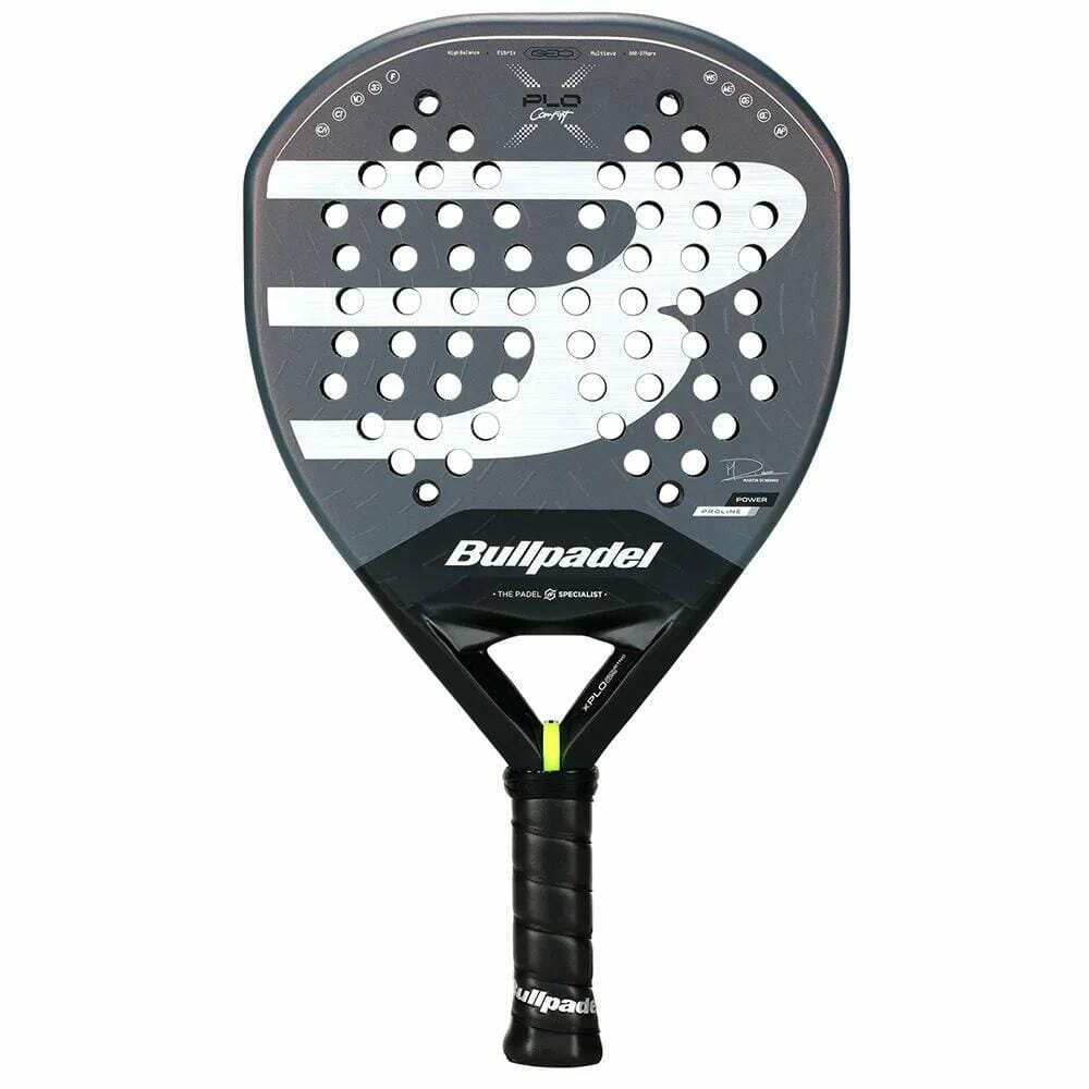 DECATHLON Ракетка для падел тенниса Bullpadel XPLO Comfort 2026 (CMF), черный, размер головки 530-539 см , вес 360-370 г
