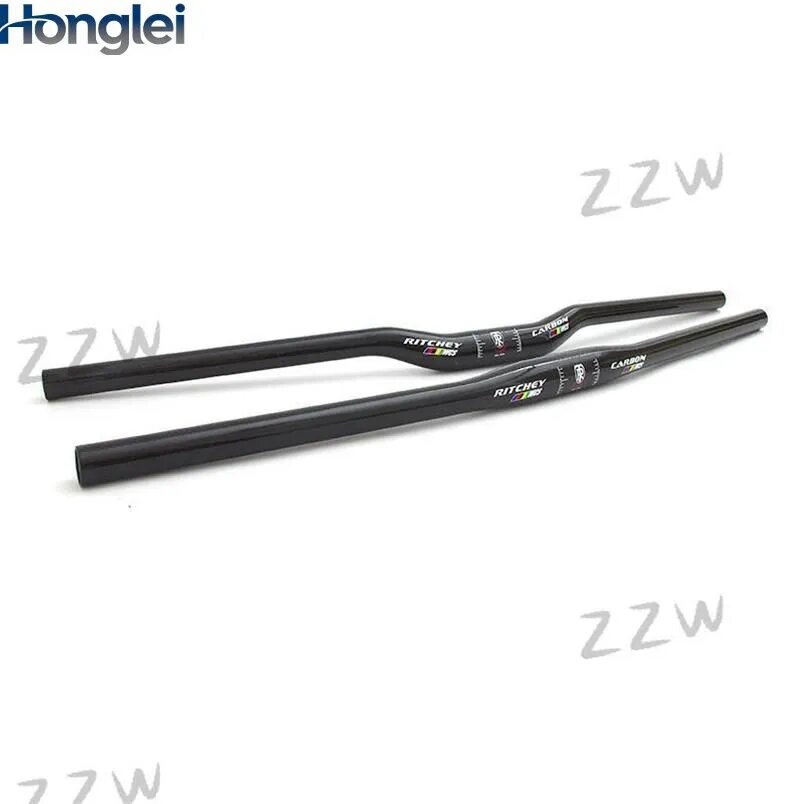 Руль Ritchey Mountain Bike Gloss 3K, полностью карбоновый, высота 31,8 мм.