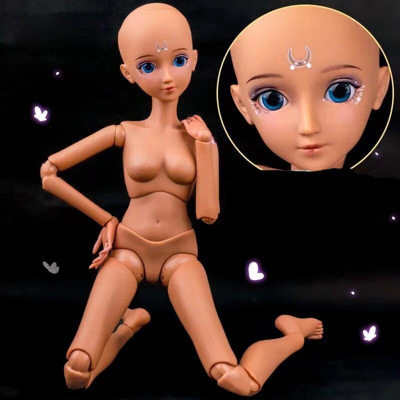 Кукла BJD 60 см, цвет Black Skin Doll A