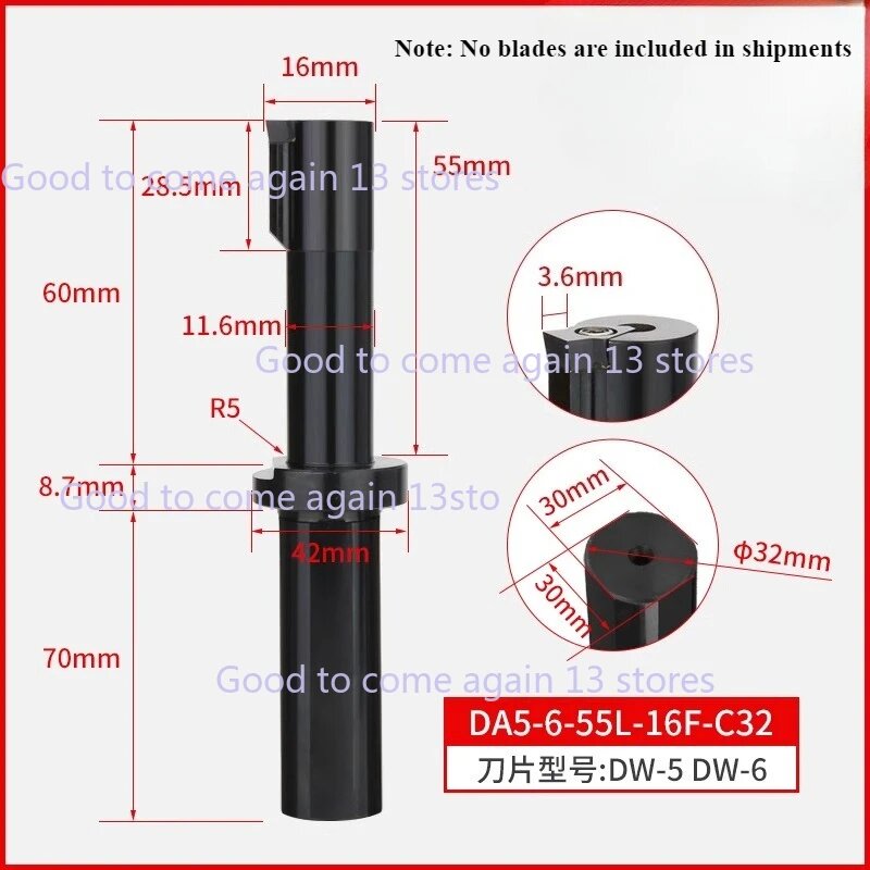 Фрезерный патрон DA5-6-55L-16F-C32