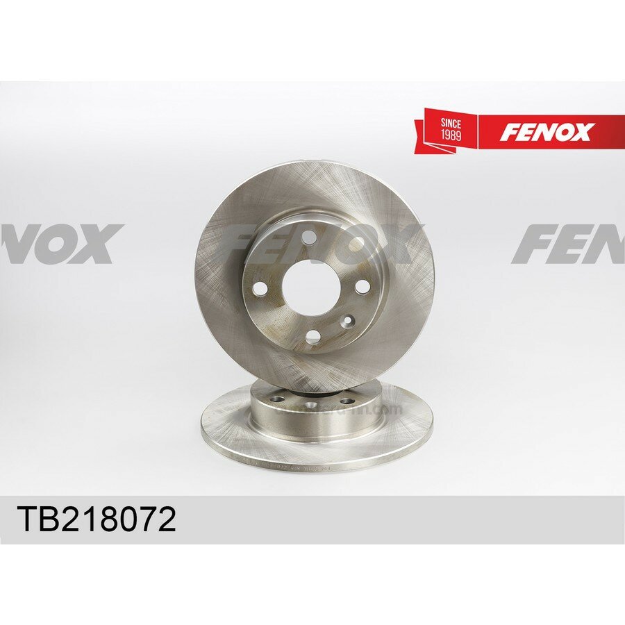 FENOX TB218072 Диск тормозной