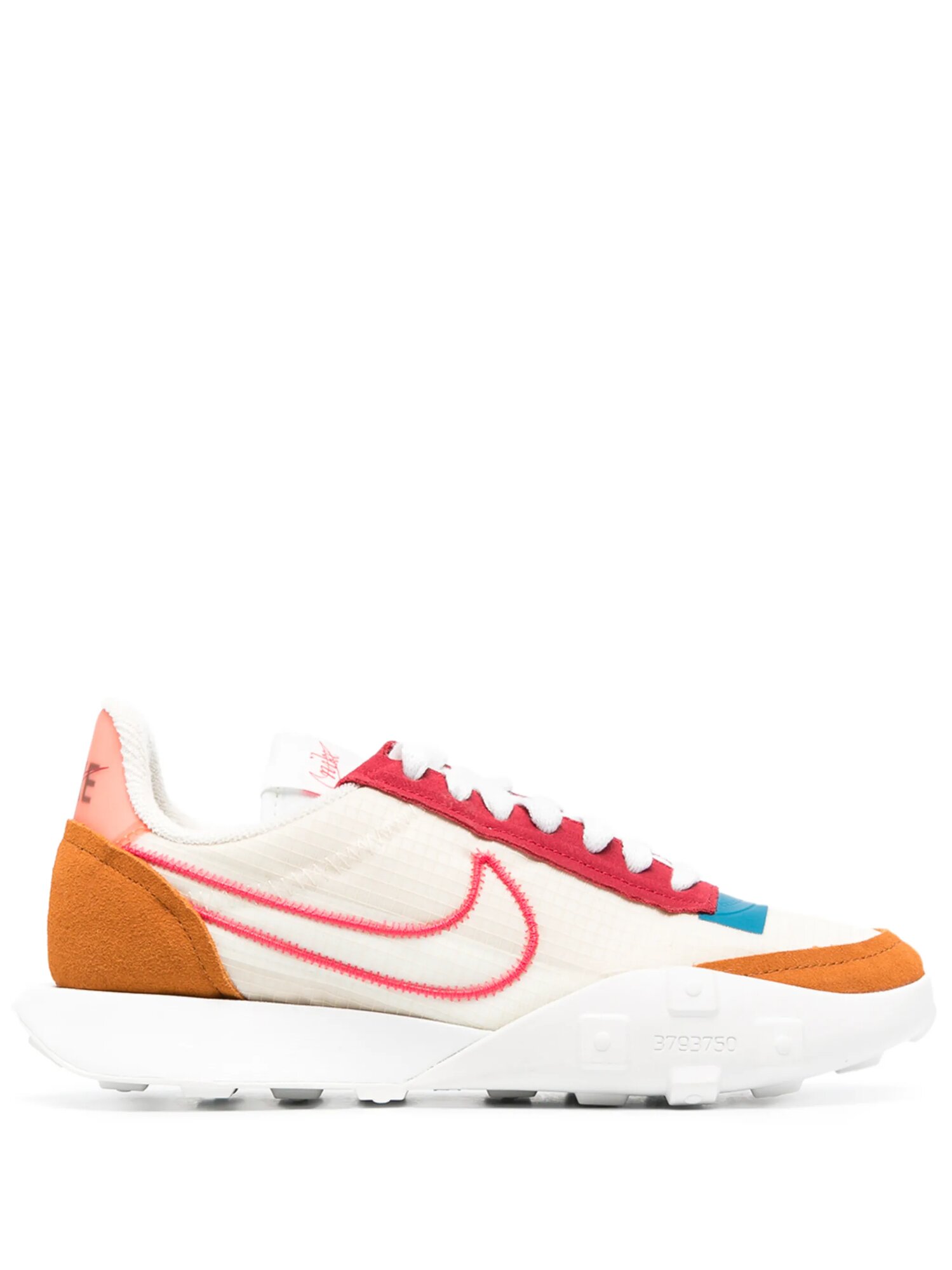 Кроссовки NIKE Waffle Racer, размер 6.5 US, разноцветный