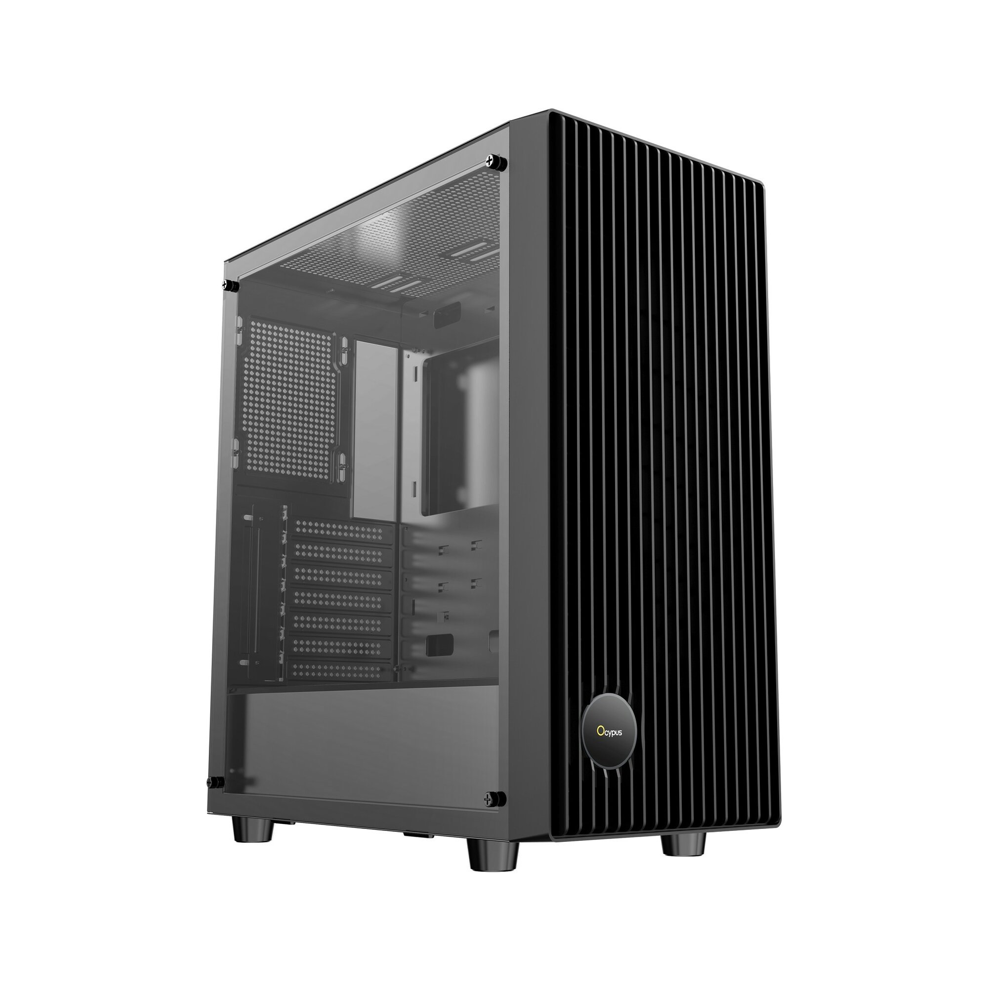 Корпус для ПК Ocypus сталь 0.5 ATX 2 USB без БП