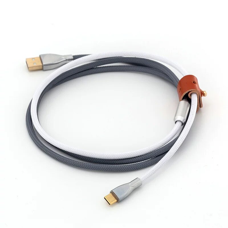 Кабель зарядки 2 м TYPE-C к Lightning для iPhone, модель AJ7, поддержка быстрой зарядки