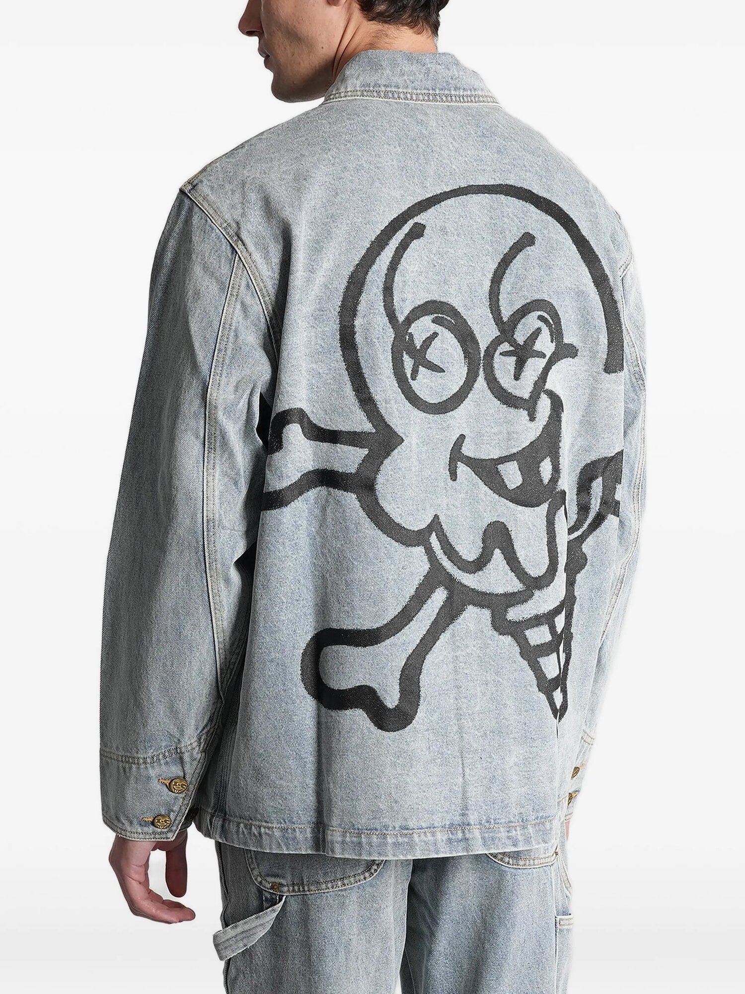 Куртка Ice Cream Graphic-print denim jacket, размер 50 — фото 1