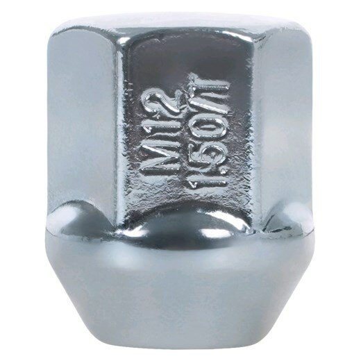 Гайка колеса М12 х 1,5 конус L=29мм S=21мм закрытая хром Hyundai,