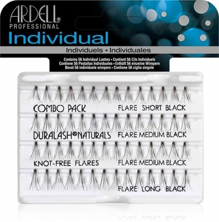 Накладные ресницы Ardell Individuals Combo Pack, черные, набор пучков