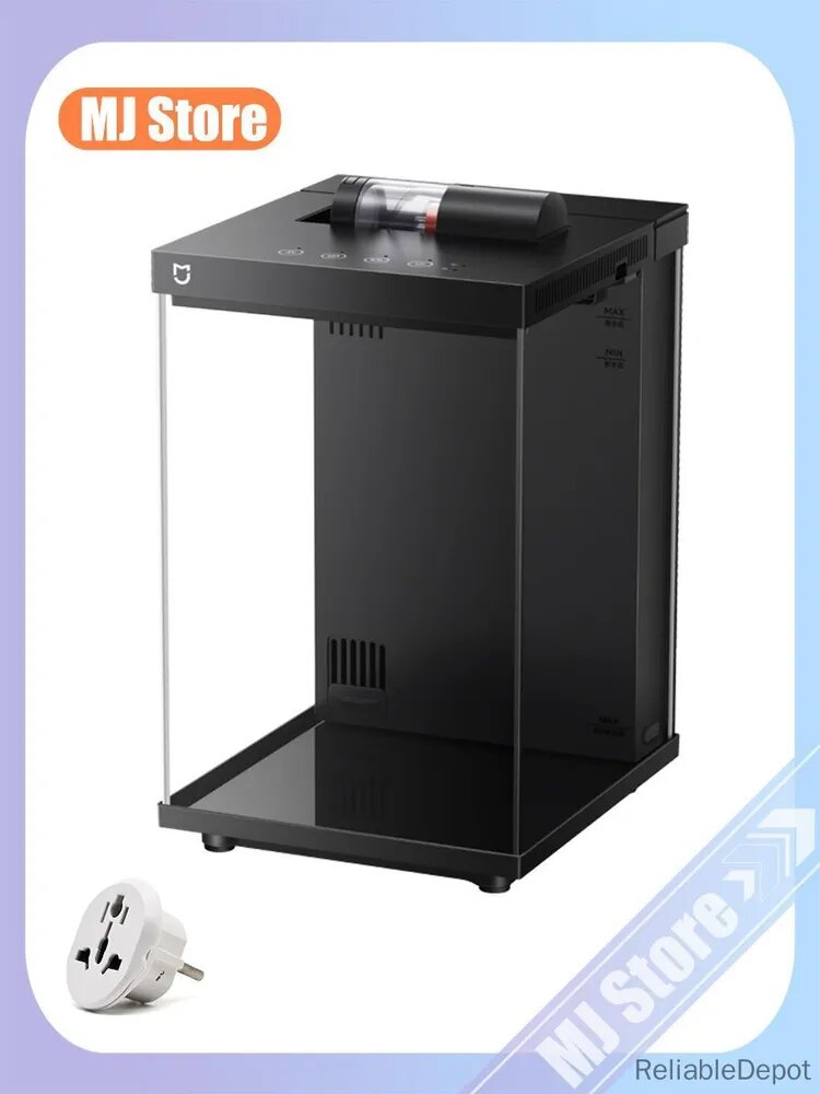 Умный аквариум Xiaomi Mijia Desktop Smart Fish Tank 10L MYG200, чёрный