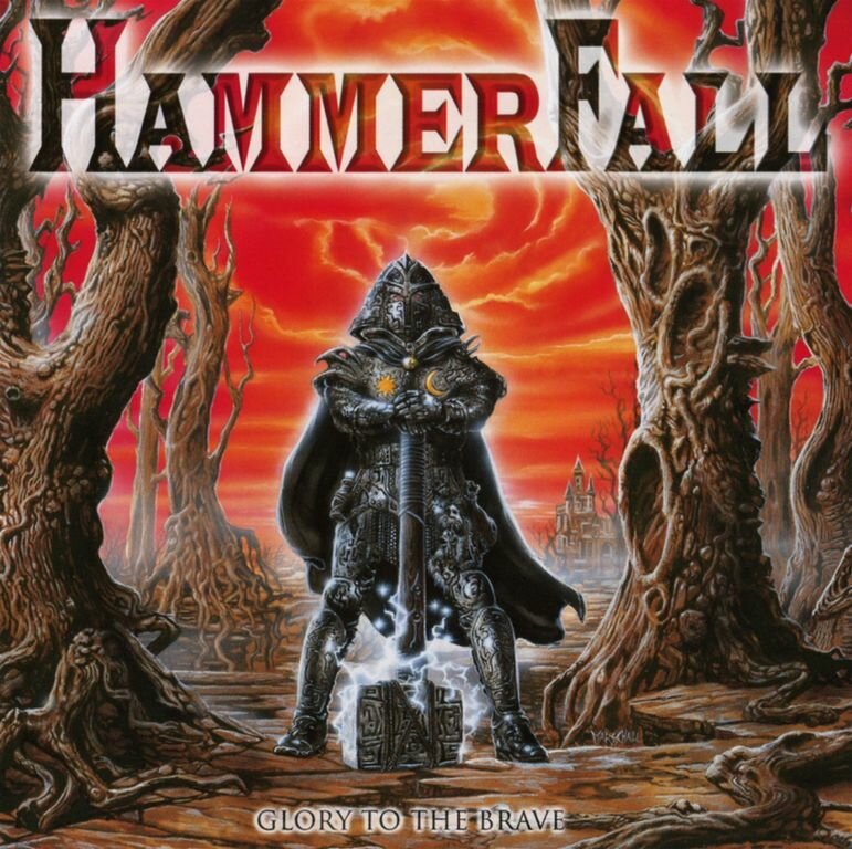 Фирменное издание HAMMERFALL - Glory to the brave CD