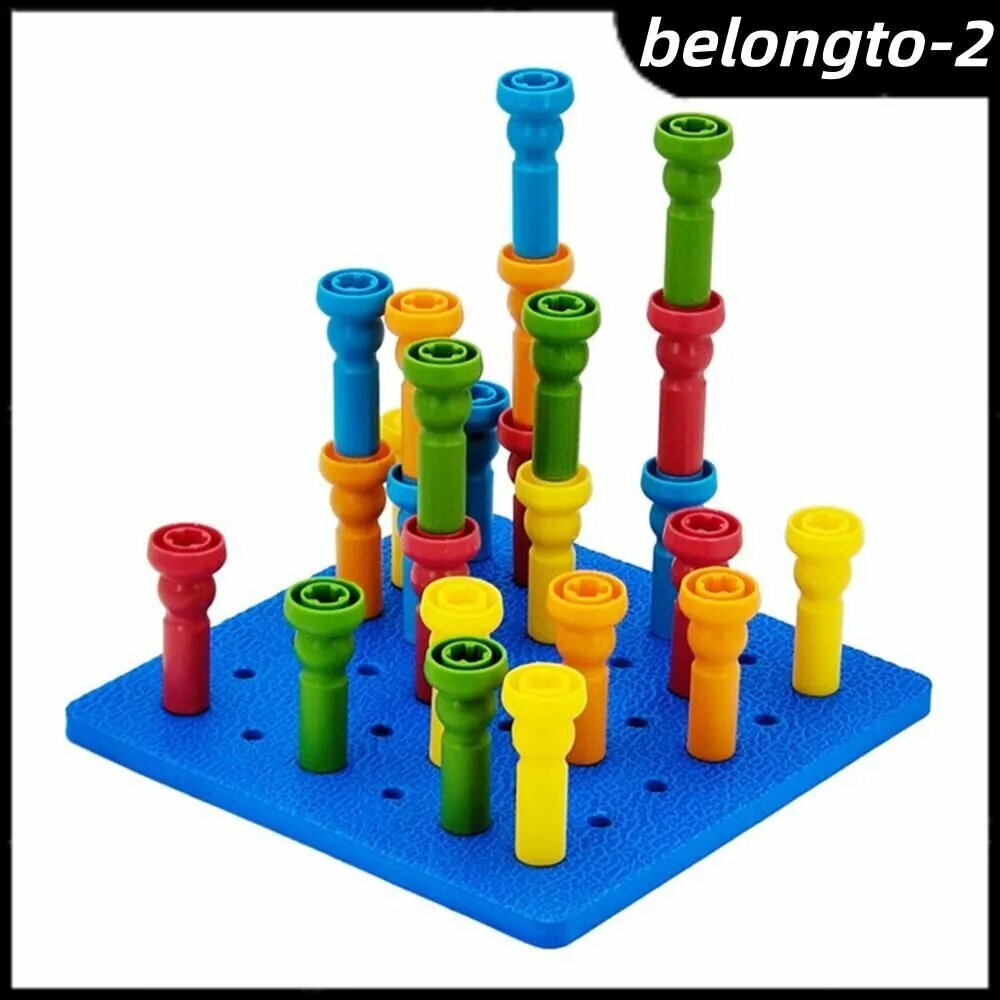 Набор игрушек Peg Board, развивающий, для малышей