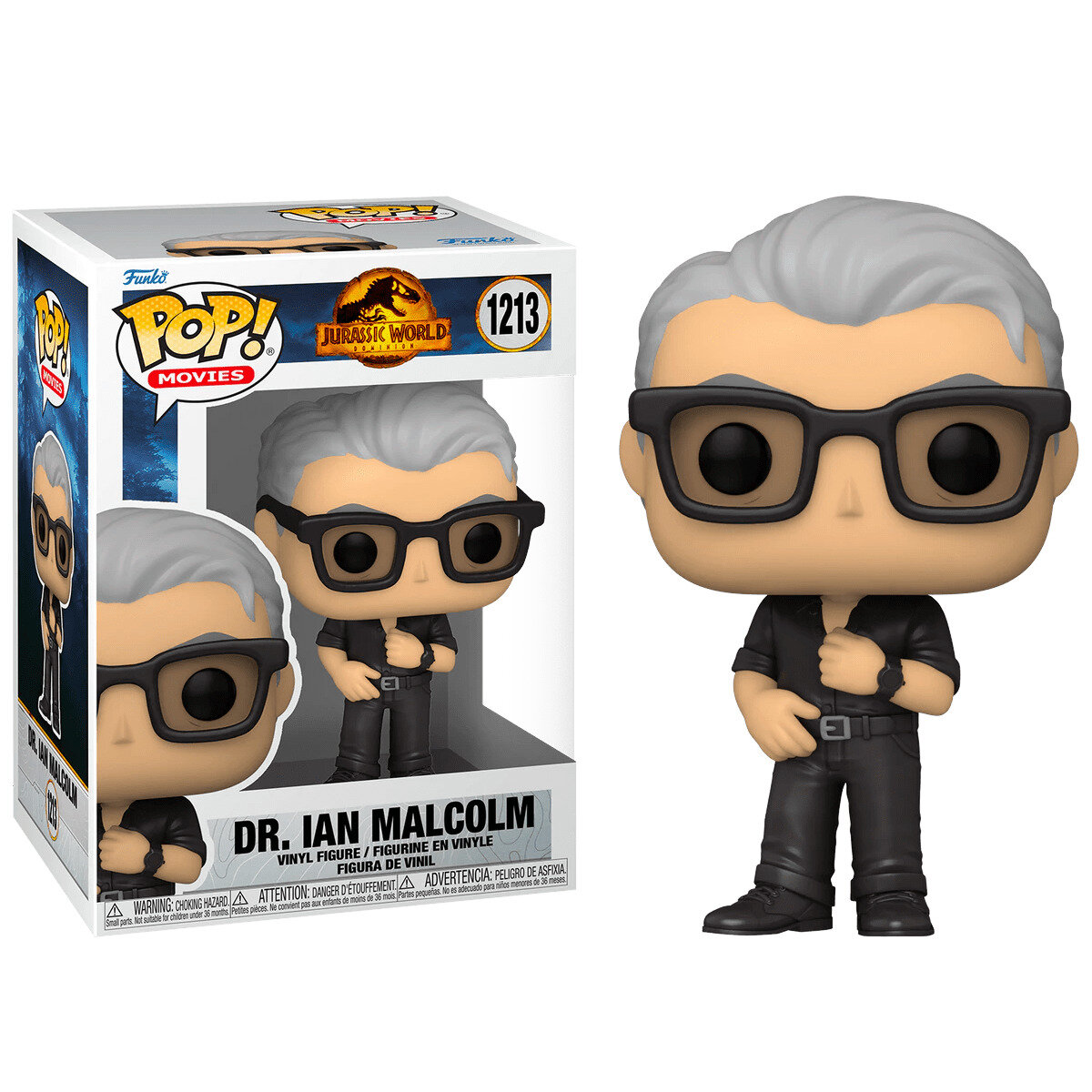 Фигурка Funko POP Dr. Ian Malcolm Jeff Goldblum из фильма Jurassic World: Dominion 1213