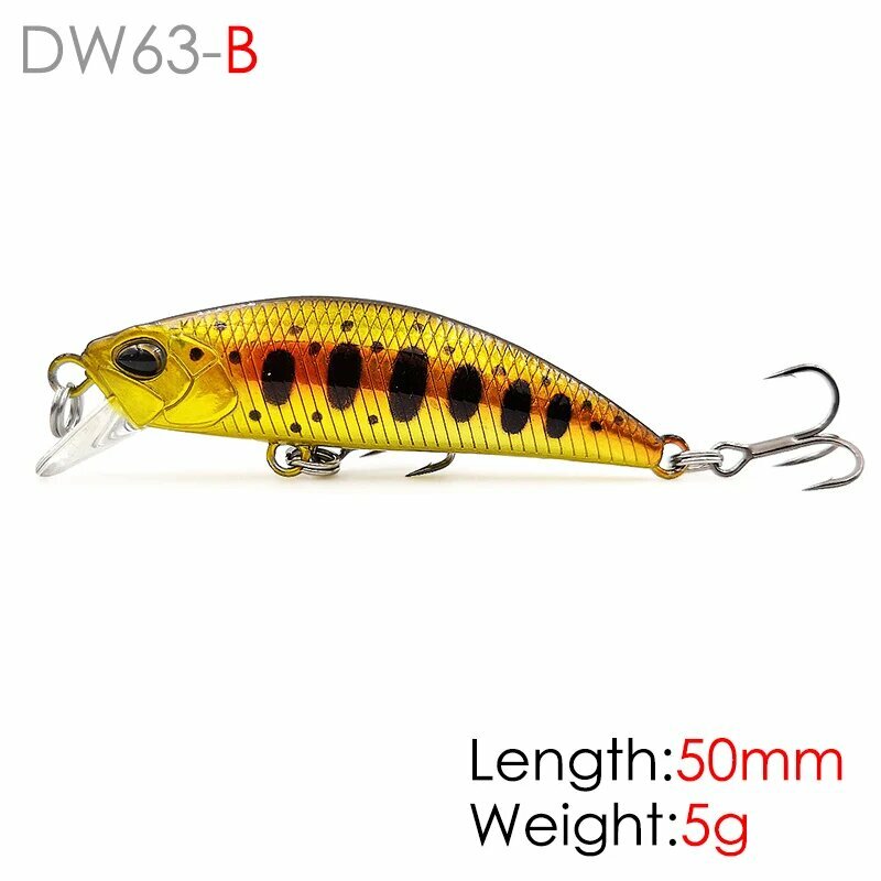Микро-блесна Trulinoya DW63, Color B, 50мм, 5г
