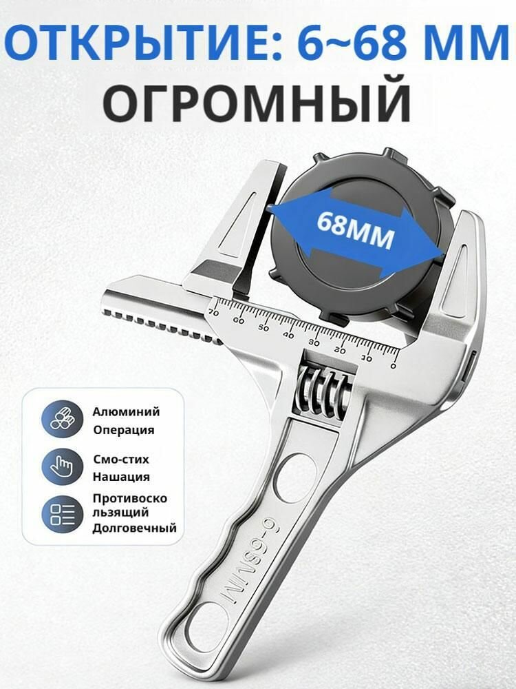 Гаечный ключ для ремонта ванной комнаты