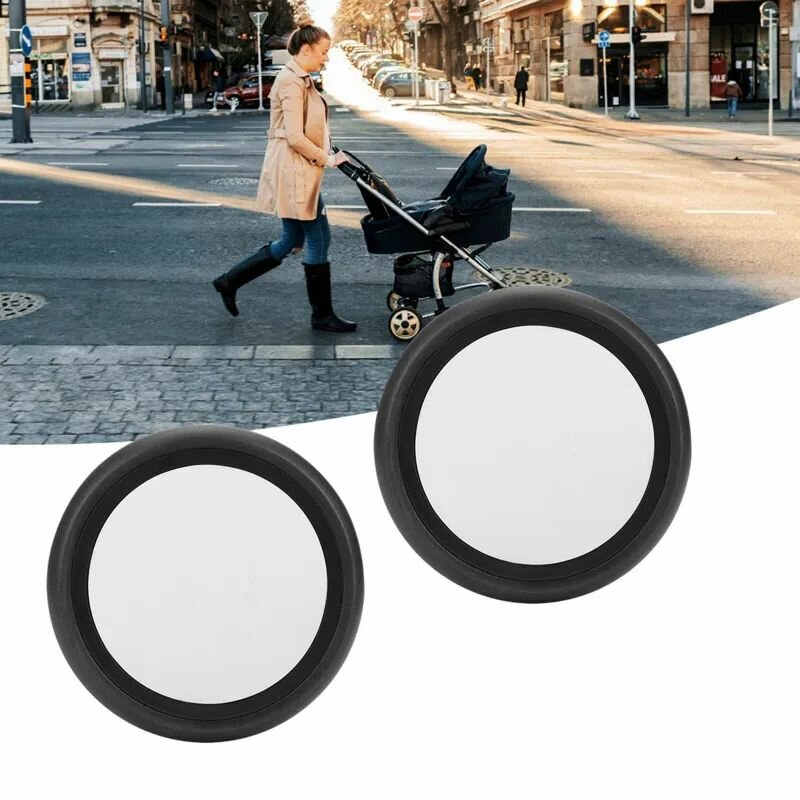 Колеса для коляски резиновые задние пара YOYO VOVO