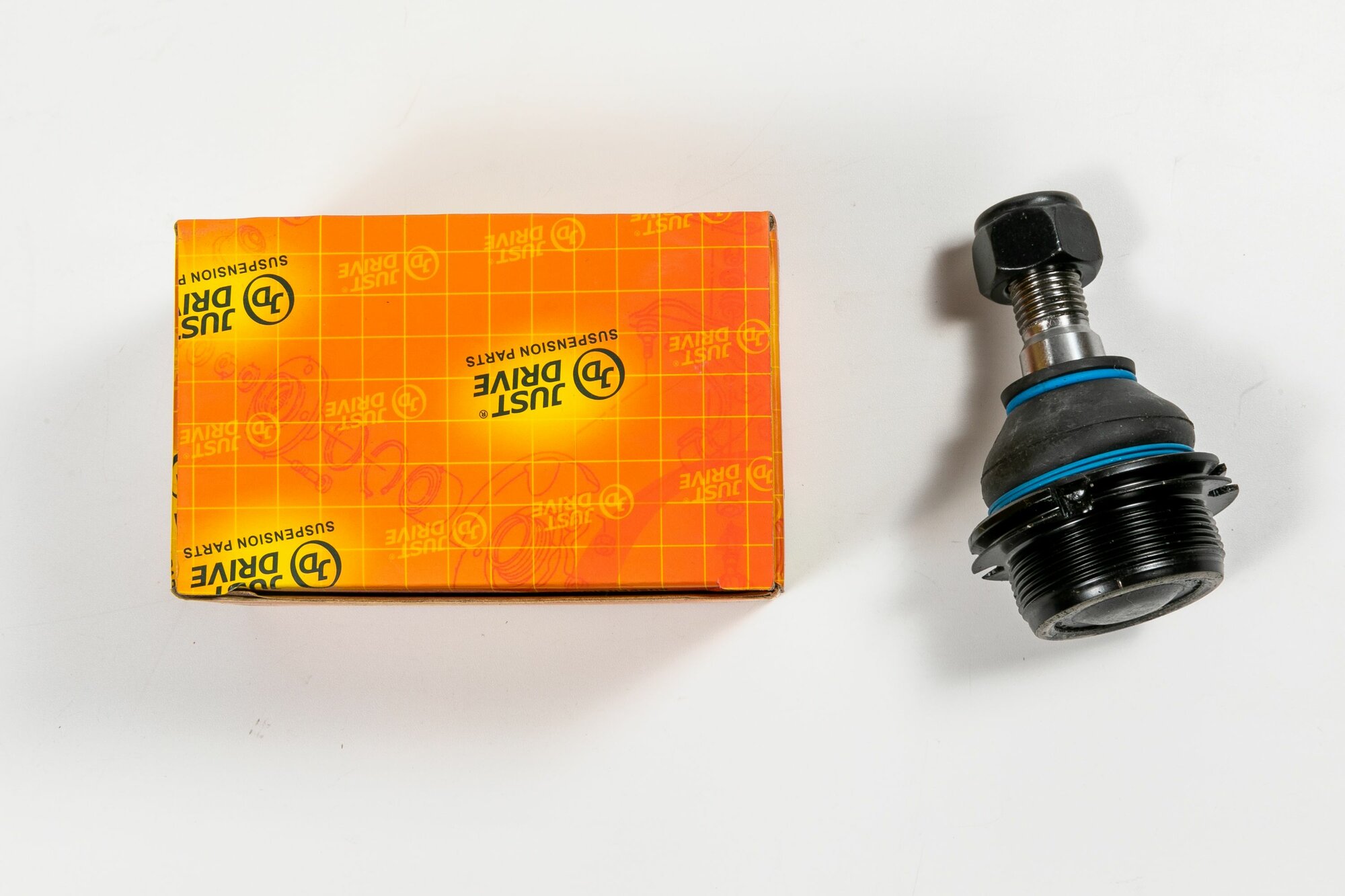 JUST DRIVE Шаровая опора, передняя нижняя для Citroen C5 01- , XANTIA 93-03; PEUGEOT 405 87-96, 406 96-04, 605 89-99, 607 00-;