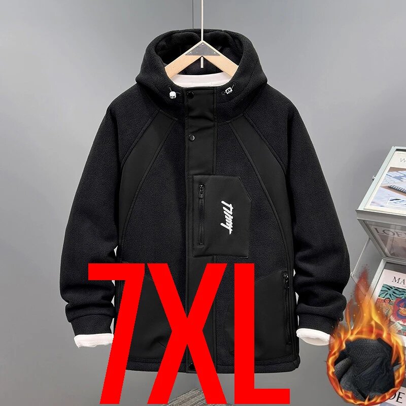 Мужская толстовка MAINKUL 7XL черная