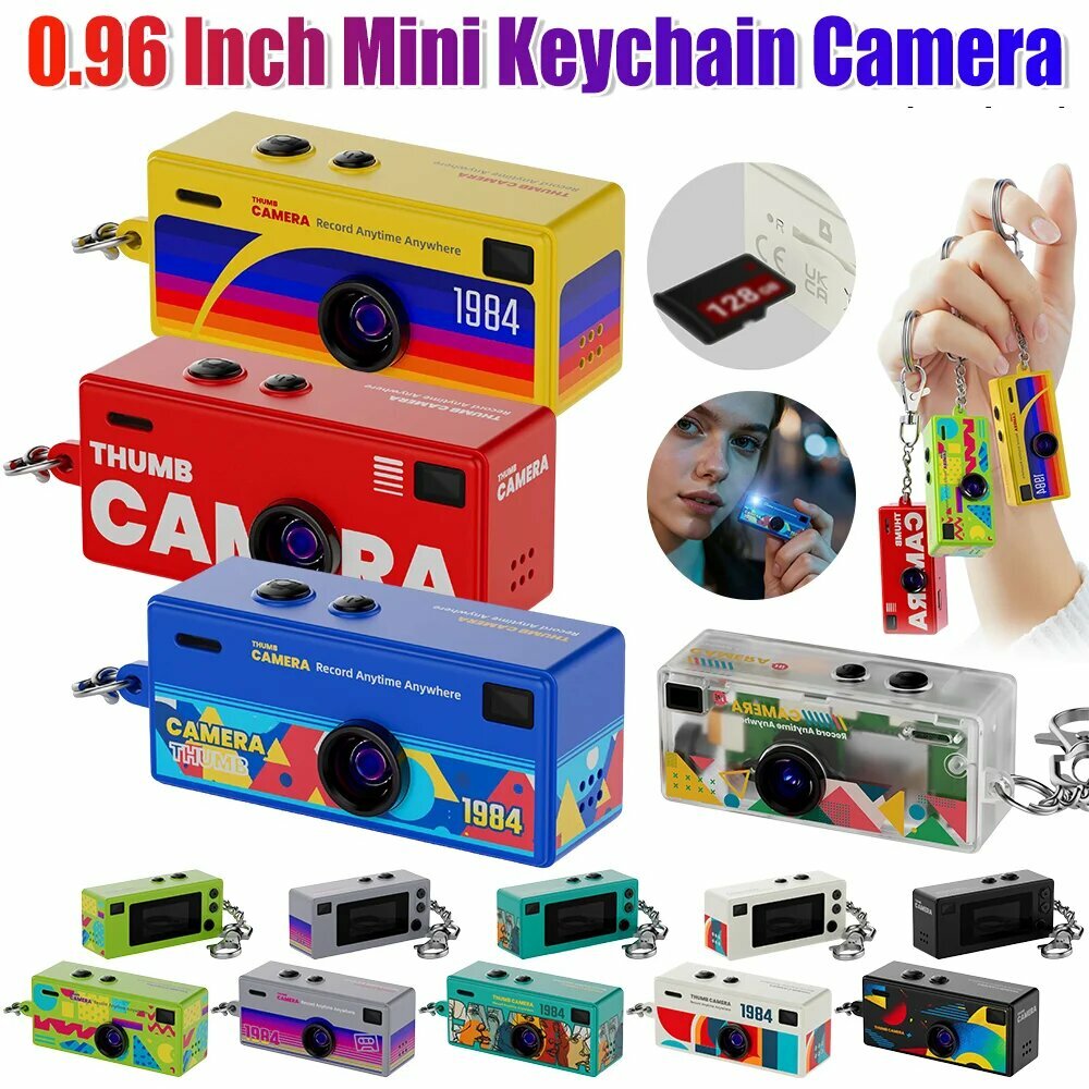 APWIKOGER G6 мини-видеокамера 1080P Gray No TF Card — фото 1