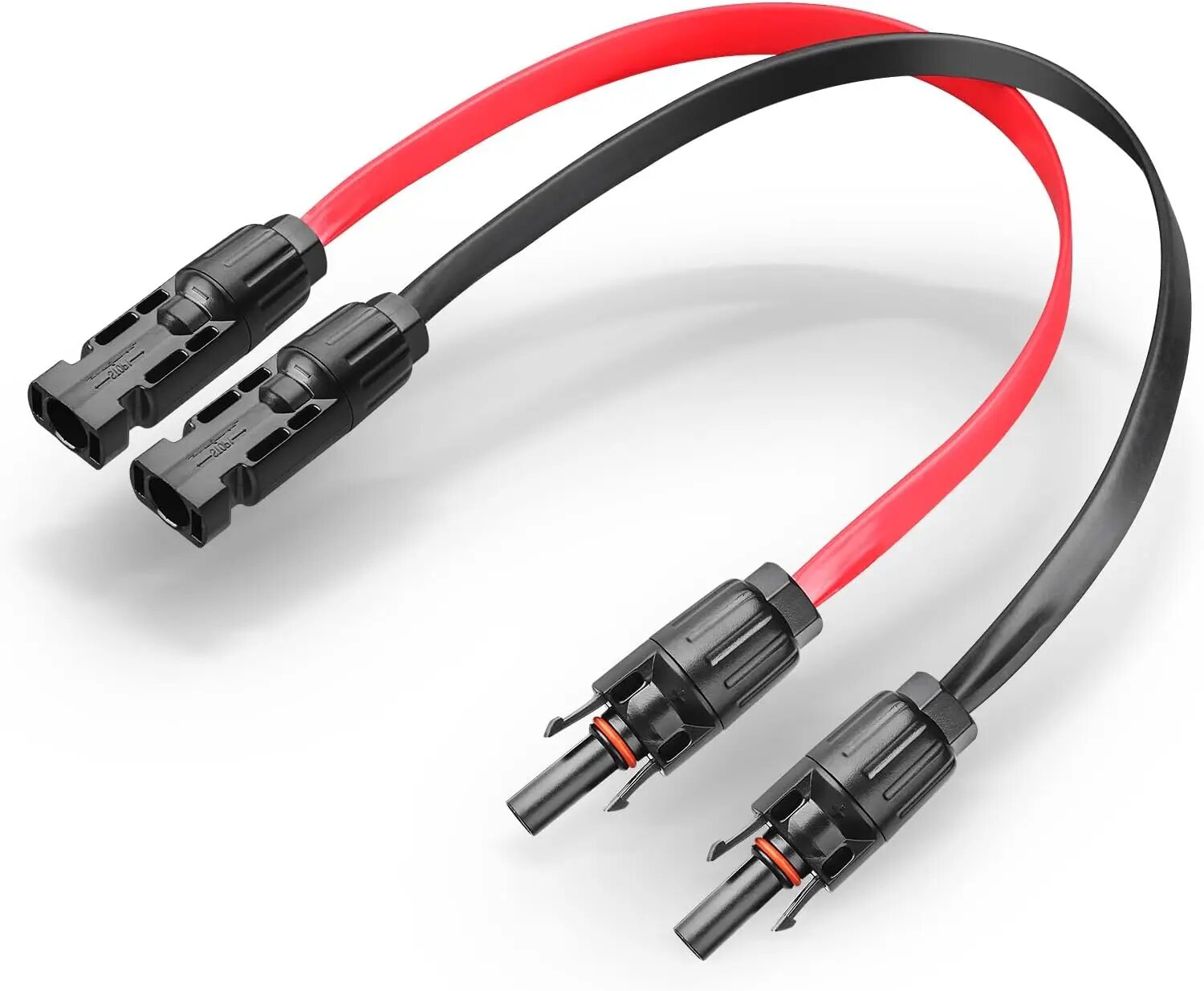 JMUYTOP 12AWG кабель для солнечной панели 4 мм2 плоский солнечный фотоэлектрический шнур 30A оконный балконный солнечный провод для экополива/Анкер/всего питания