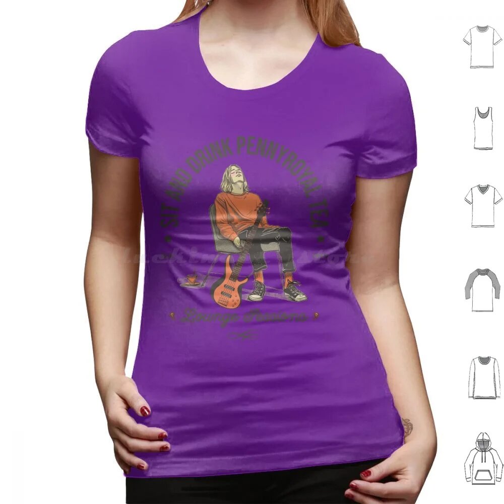 Футболка фиолетовая XL Pennyroyal Tea Lounge Art